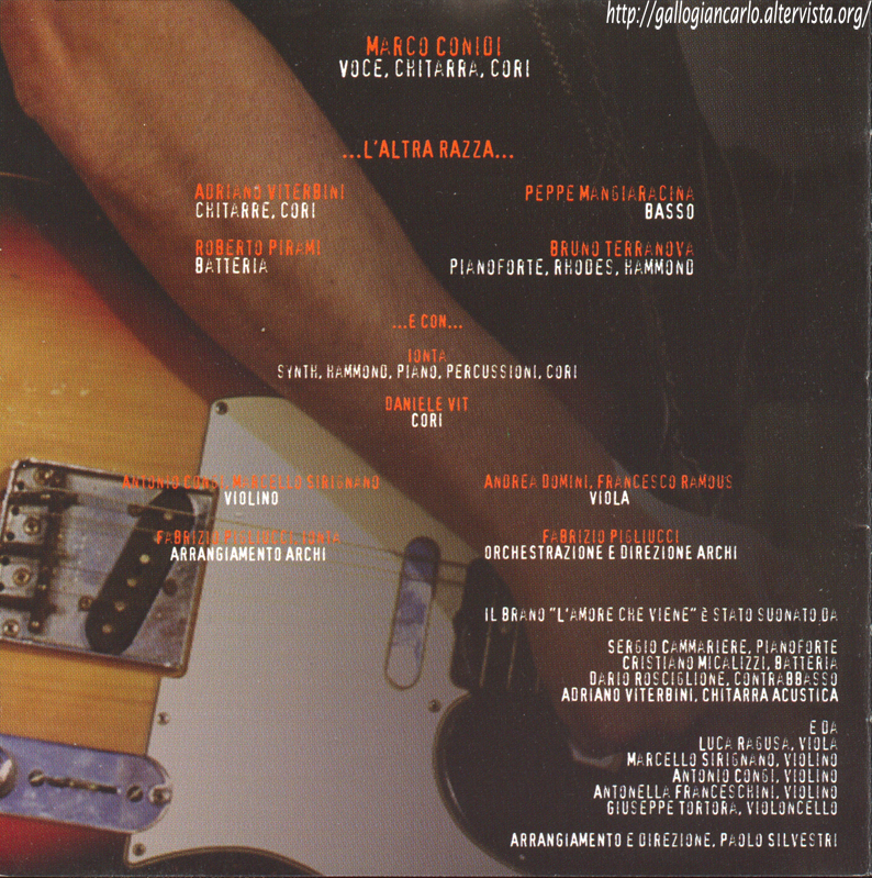 Marco Conidi – "Nuvole e regole" CD EAN 8027851118021 – – Fotografie ed ...