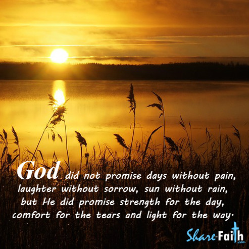 Death has no pain that Heaven cannot heal! ~ Fight for Your Faith