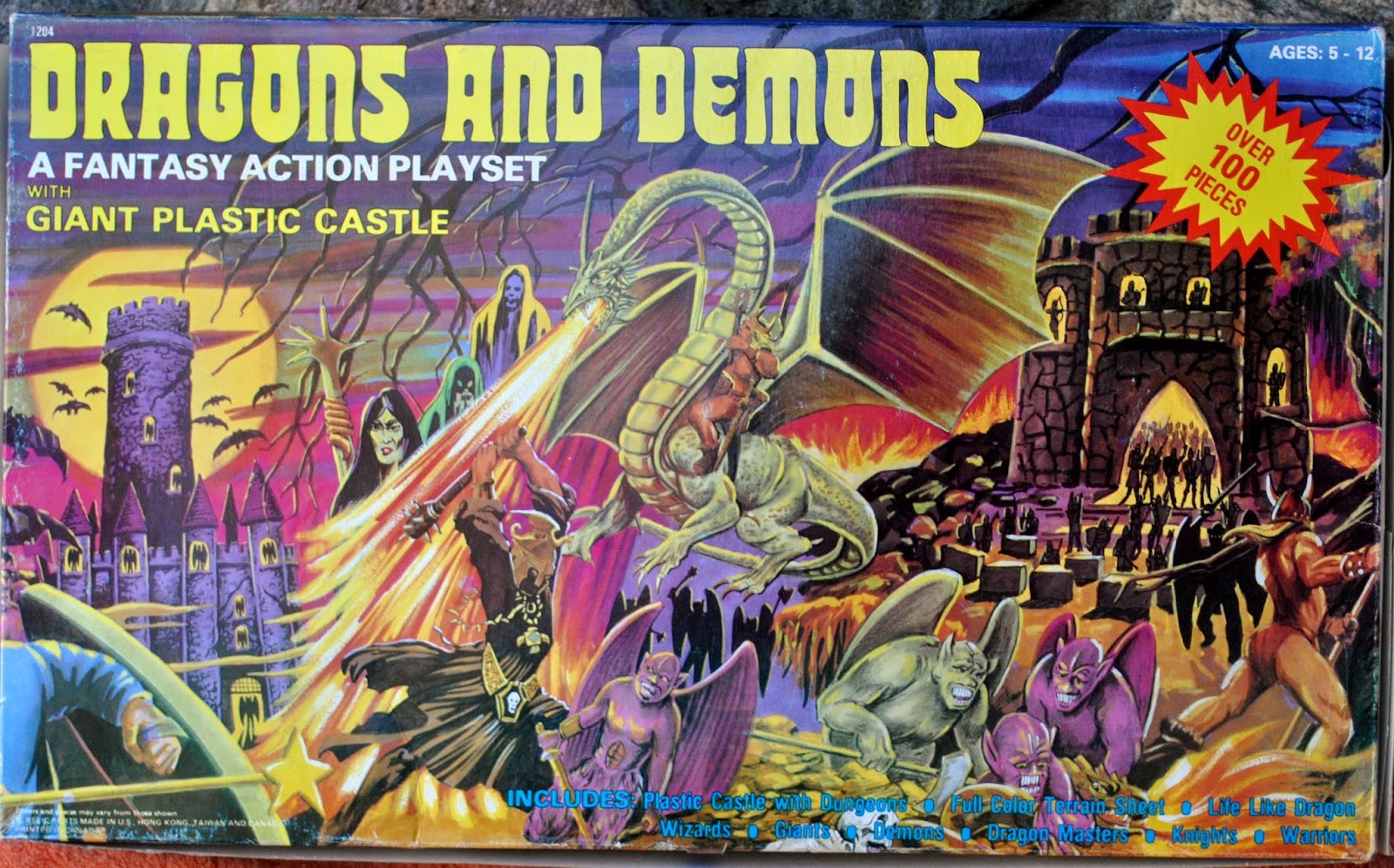 Fantasy Toy Soldiers: 23 1980s Fantasy Playsets Ranked by Rarity