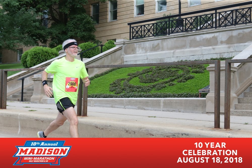 Training week 16: Race report: Madison Mini-Marathon