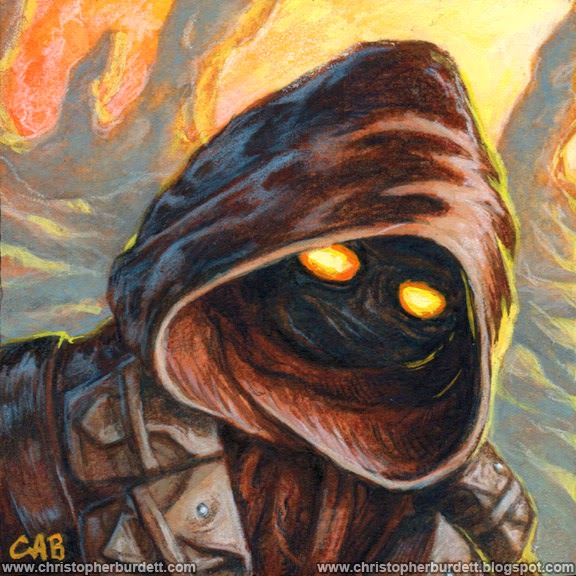 The DOODLES, DESIGNS, and aRT of CHRISTOPHER BURDETT: Jawa... UTINNI!