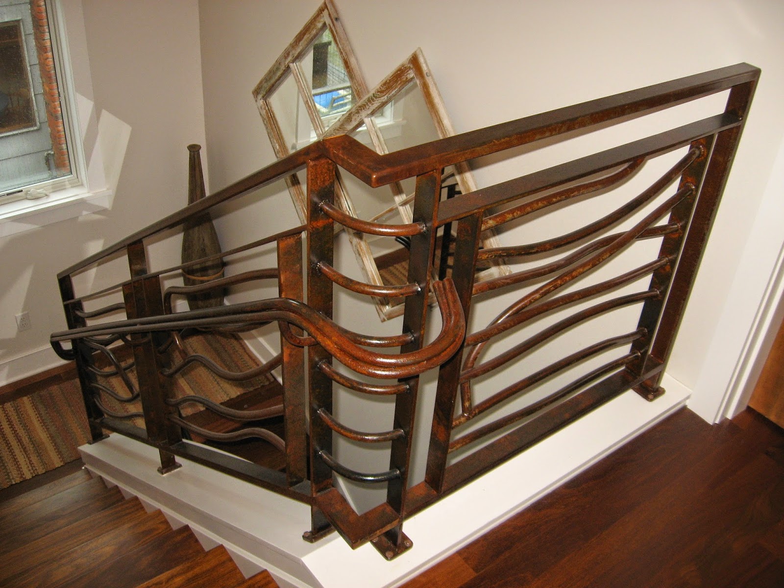 HEAVY METAL WORKS: NEW STEEL HAND RAILING