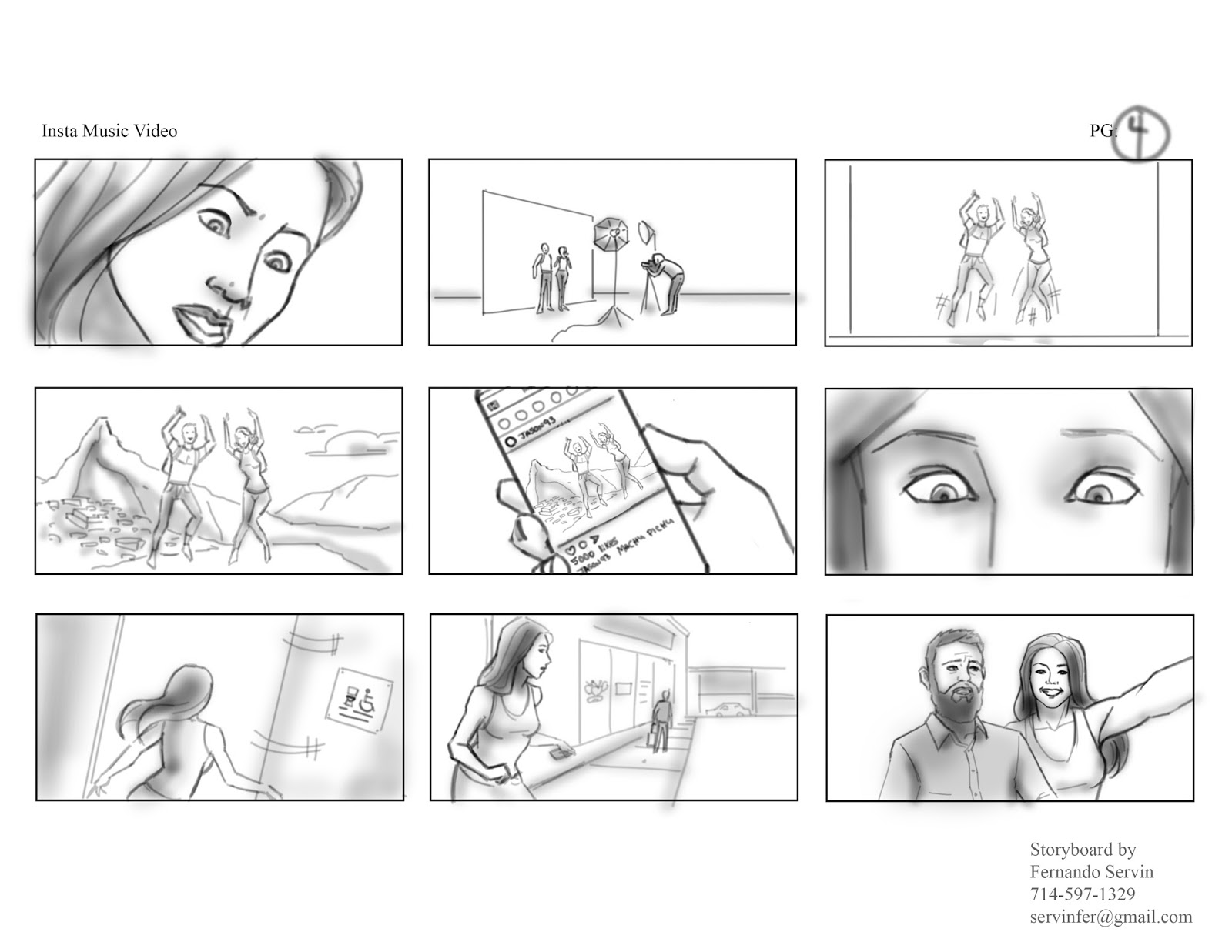 Fernando Servin Storyboard Portfolio: Storyboards-Live Action