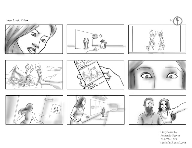 Fernando Servin Storyboard Portfolio: Storyboards-Live Action