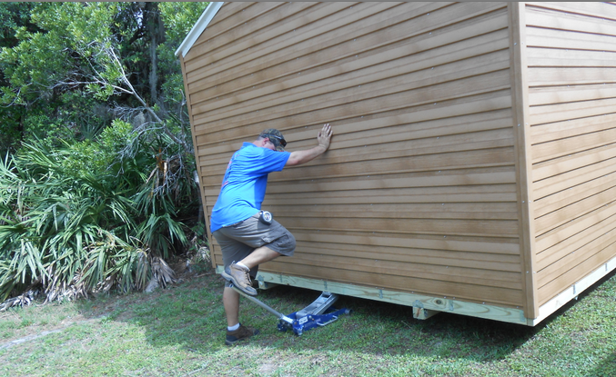 Life is a Journey: Cameron's Shed/New Room Arrives