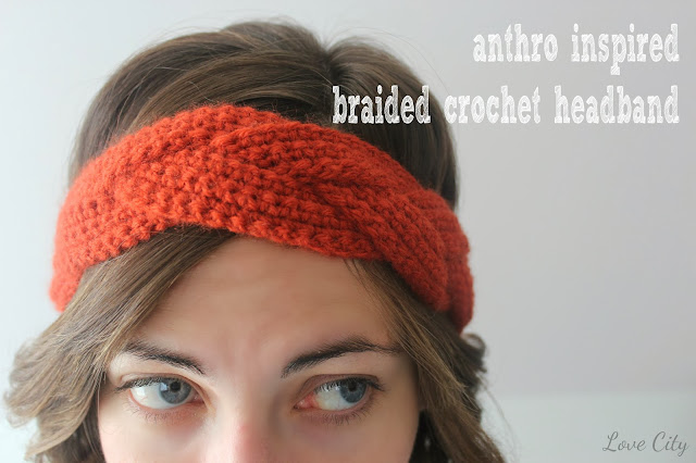 NEW CROCHET BRAIDED HEAD WRAP PATTERN - Crochet