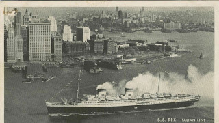 SS "REX" ONE OF THE MOST FAMOUS ITALIAN PASSENGER SHIPS