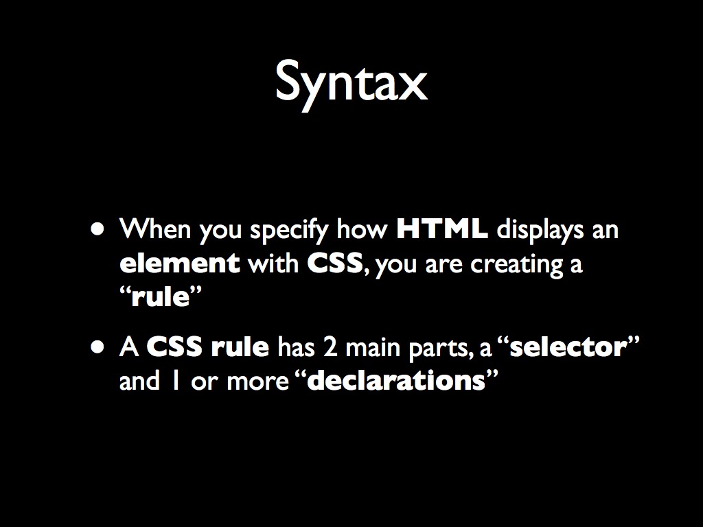 Mister Wilson's Web Design Class: New Assignment: CSS Basics