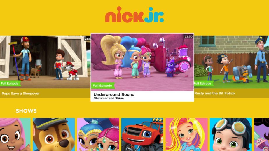 NickALive!: Nickelodeon USA Launches Award-winning Nick App and Nick Jr ...