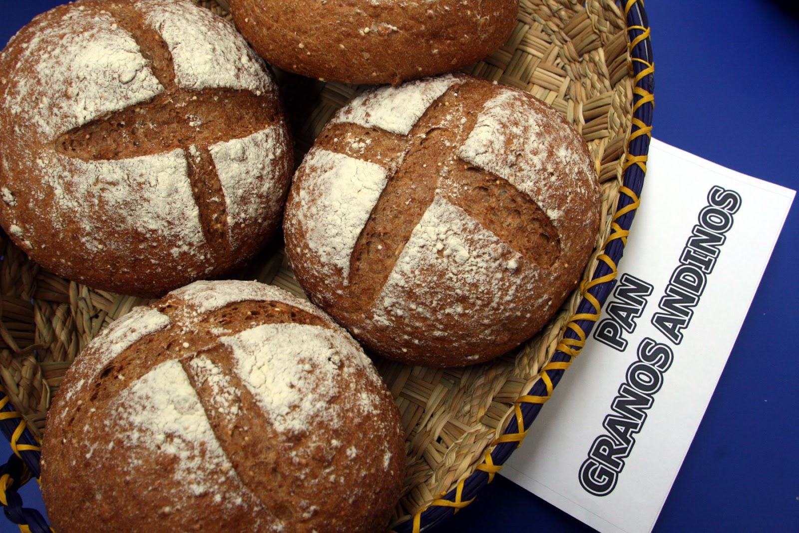 PANADERIA LATINA DEL PERU: PAN DE GRANO ANDINO / ANDEAN GRAIN BREAD