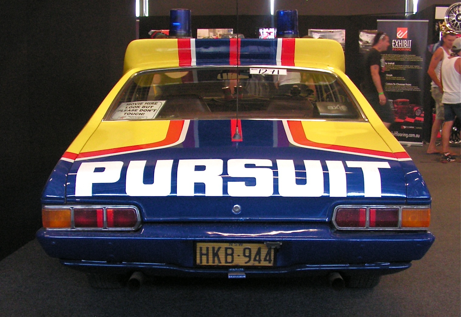 on four wheels: Summernats 2012 - Mad Max MFP Pursuit Ford Falcon