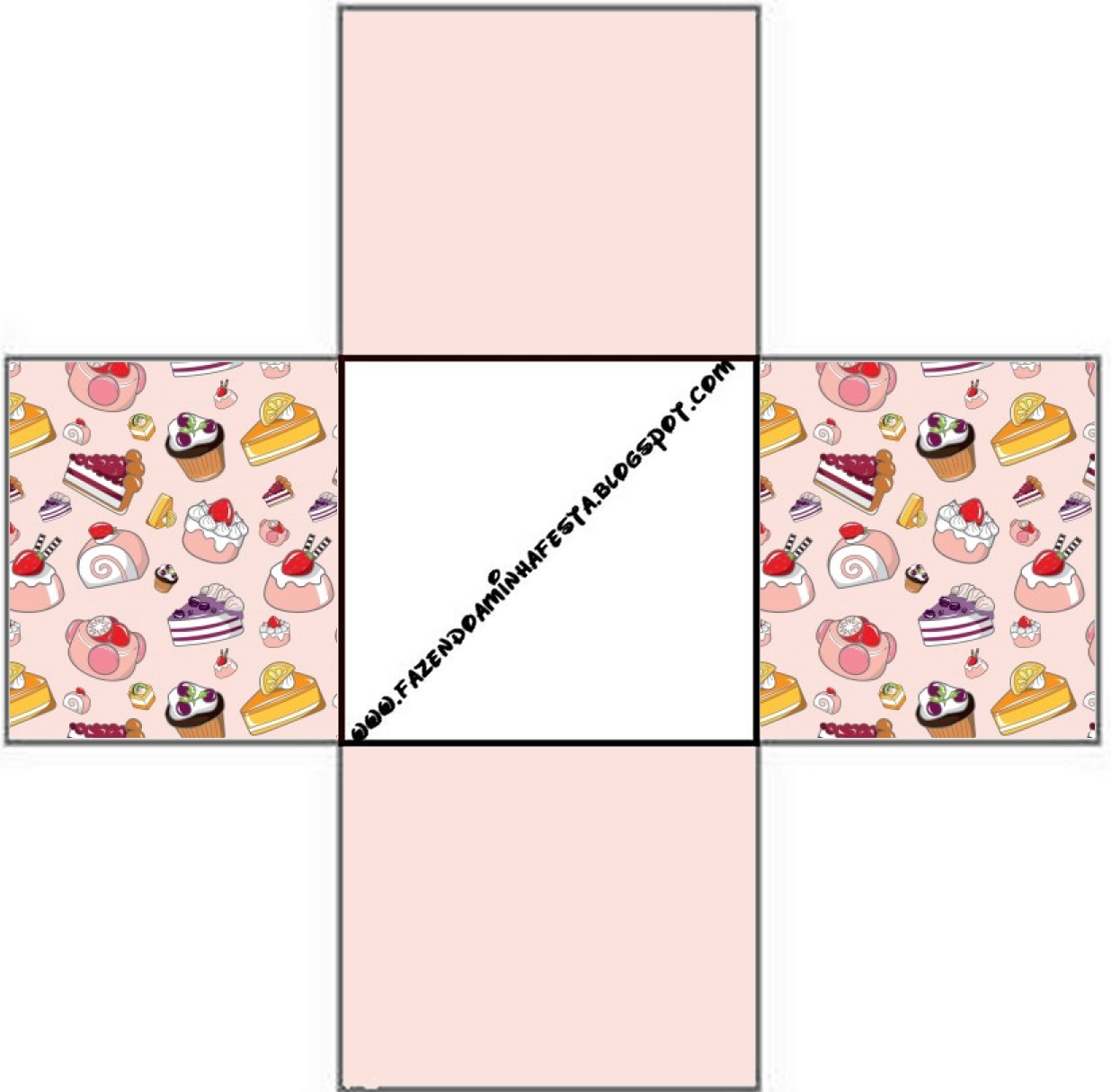 Cupcake Themed Party: Free Printable Boxes. - Oh My Fiesta! in english