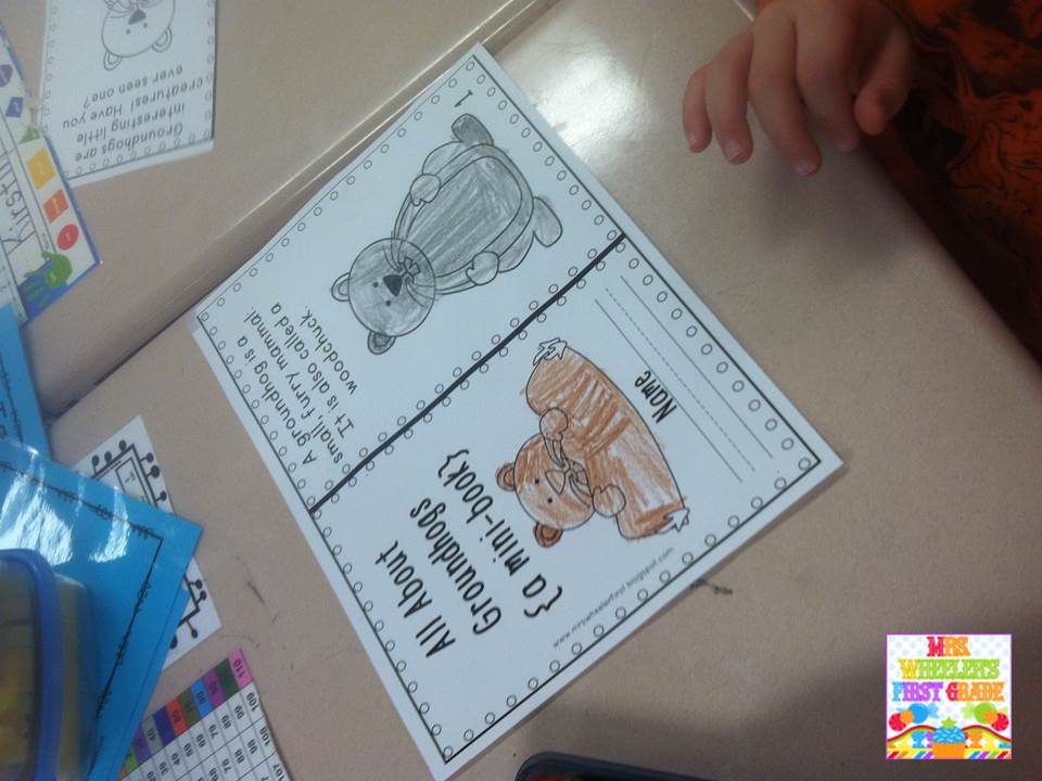 Mrs. Wheeler's First Grade Tidbits: Groundhog Day Fun!