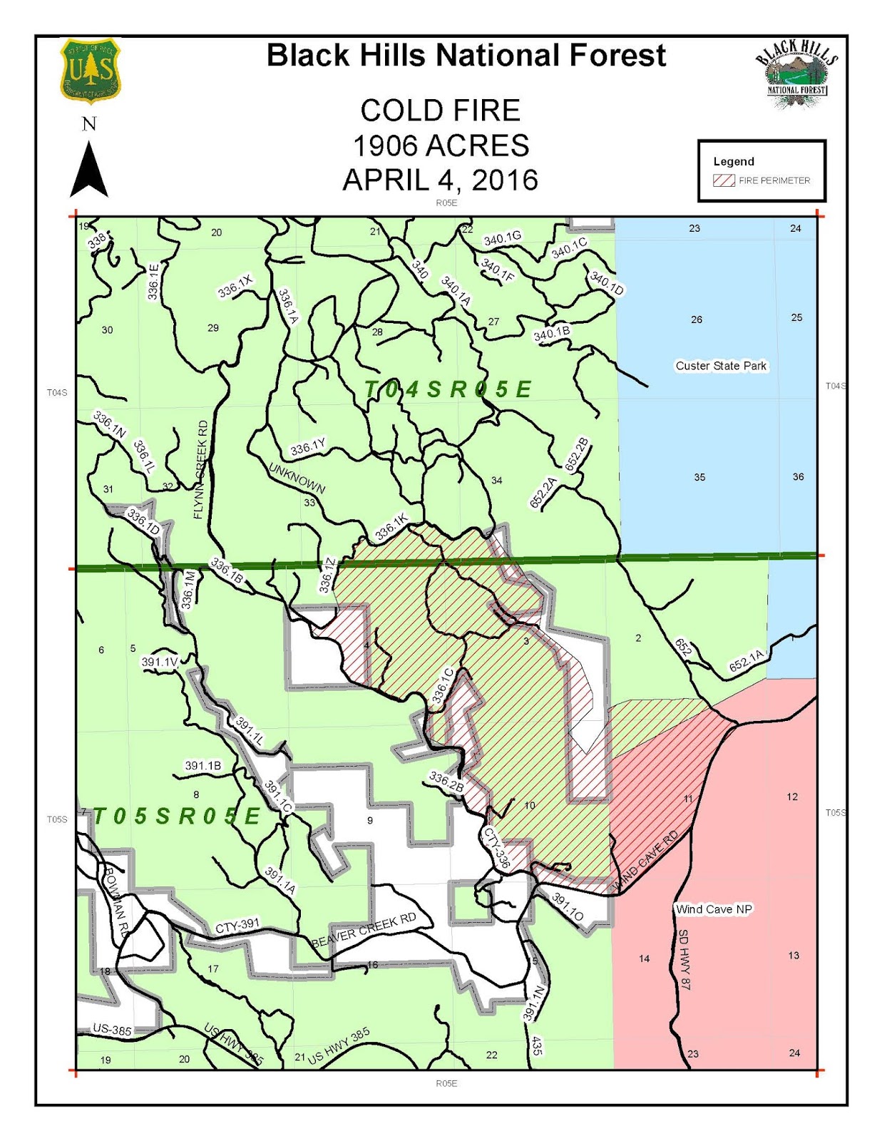 Great Plains Fire Information: Cold Fire