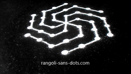 Black and white rangoli designs kolangal