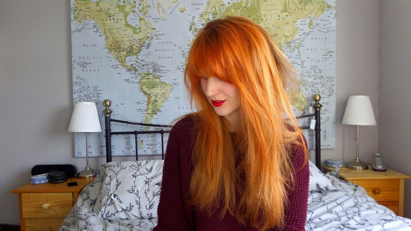 Review: Superdrug Colour Effects wash in, wash out Hair Dye in Rich Red ...