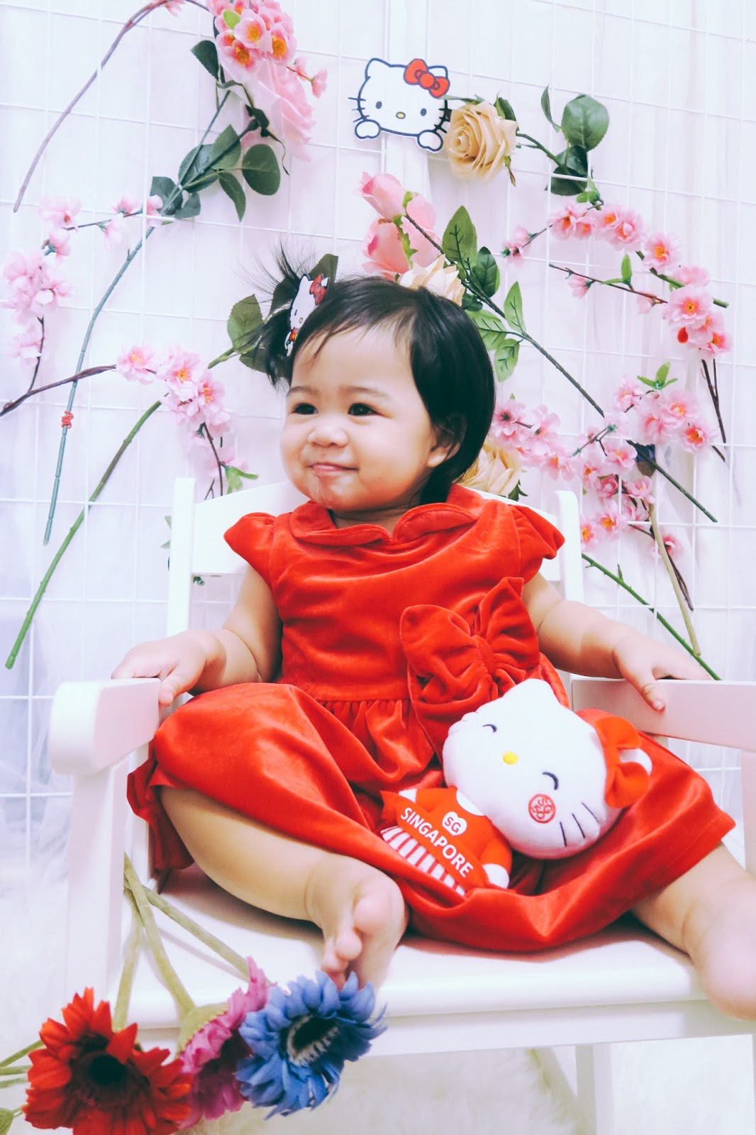 Pre-1st Birthday Photo Shoot: Hello Kitty's Secret Garden | A ...
