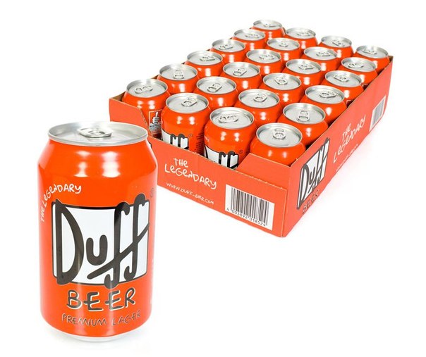 Cerveja DUFF, A Cerveja Dos SIMPSONS