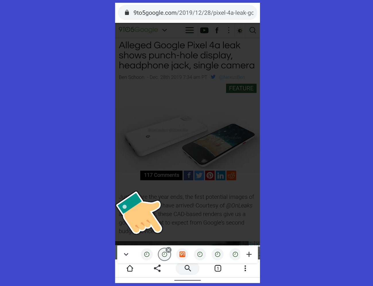 Google Chrome Is Testing the Redesigned UI for Tab Groups on Android ...
