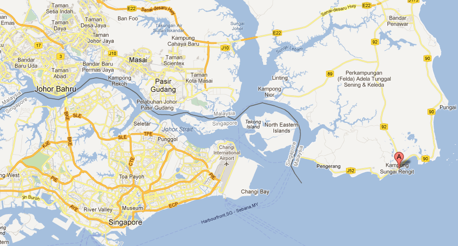 Euro Asia's Travel Blog: Country Reviews: Sungai Rengit