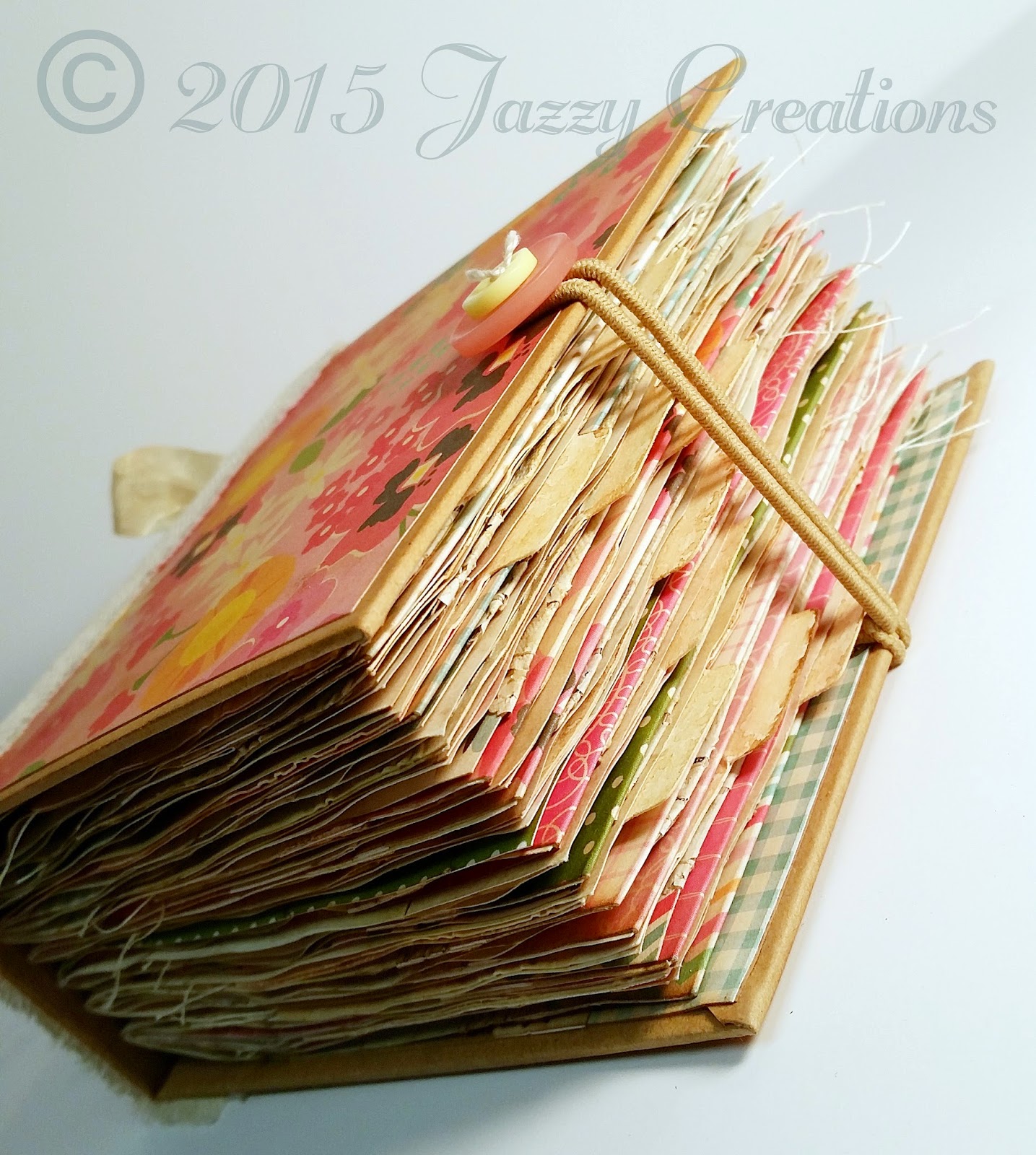 Jazzy Creations...: Petite Junk Journal Tutorial Listed in My Shop!