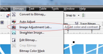 Cara Merubah Warna Gambar Bitmap atau Foto di Coreldraw