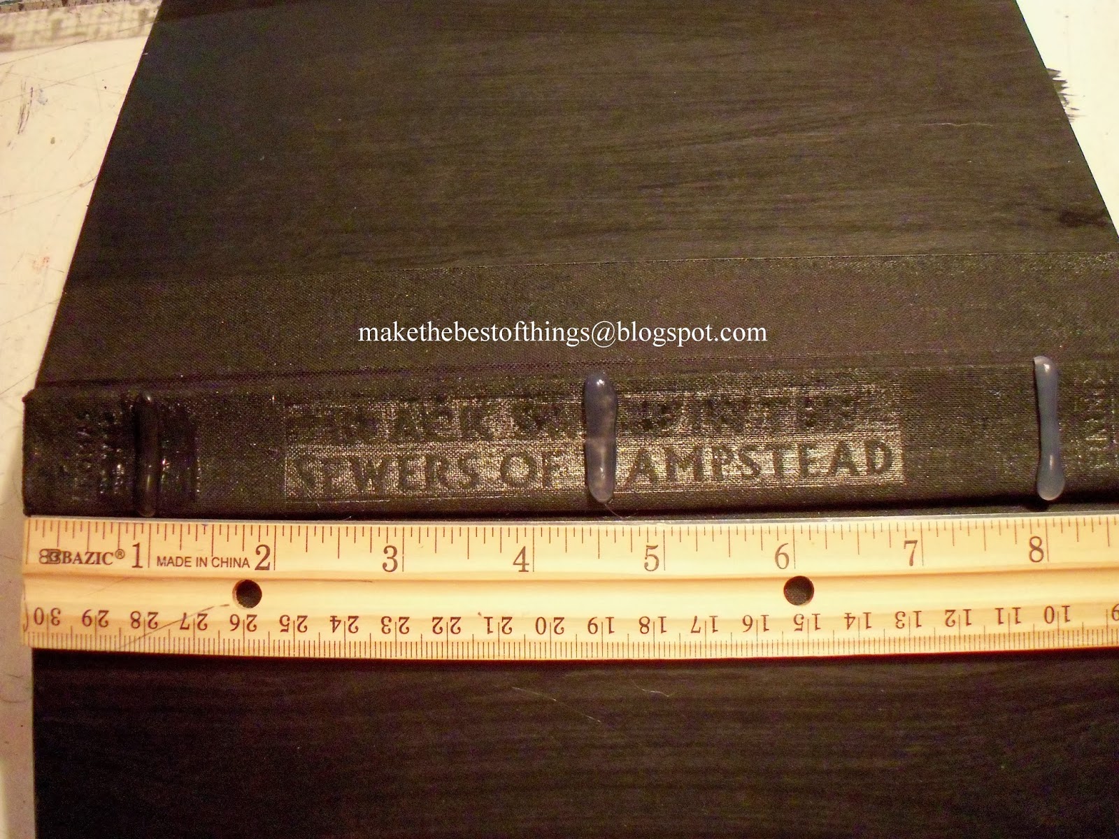 Make The Best of Things: Part 2 Restyle Old Books into Vintage Style Decor