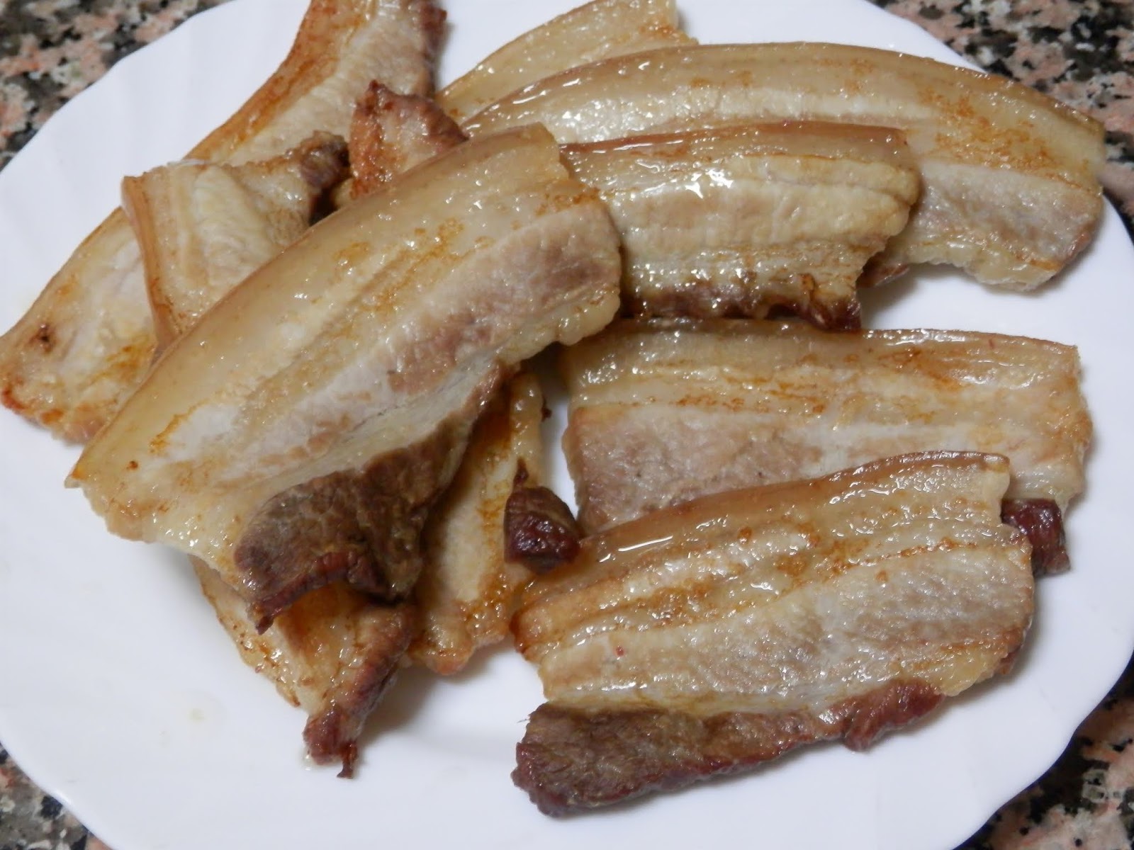 Asar papada de cerdo al horno