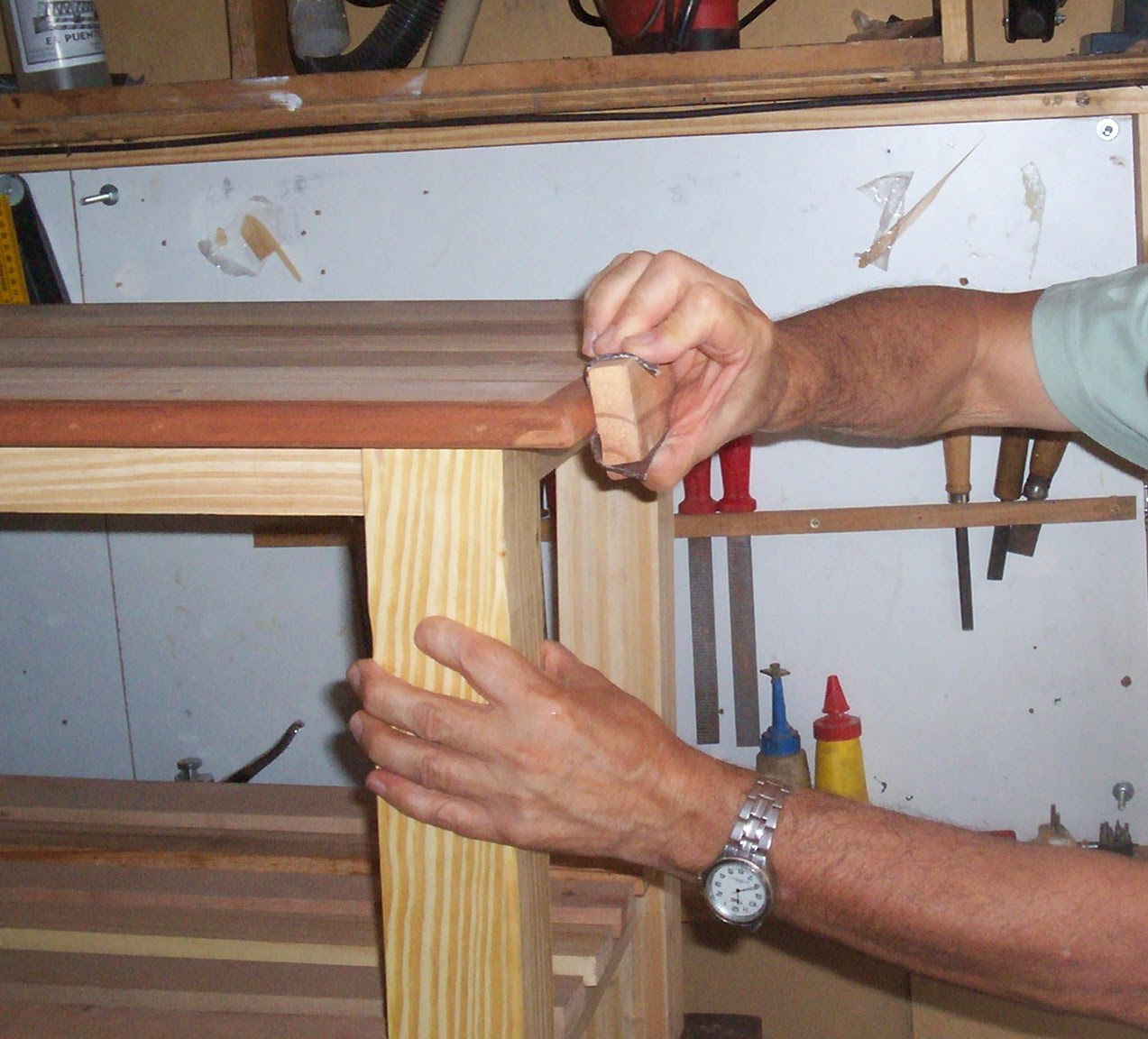 Carpintero en casa: Lijado