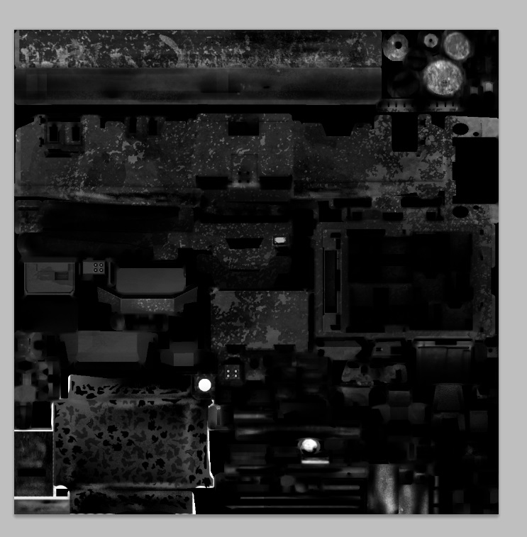 Computer Games Modelling : Army vehicle Texture