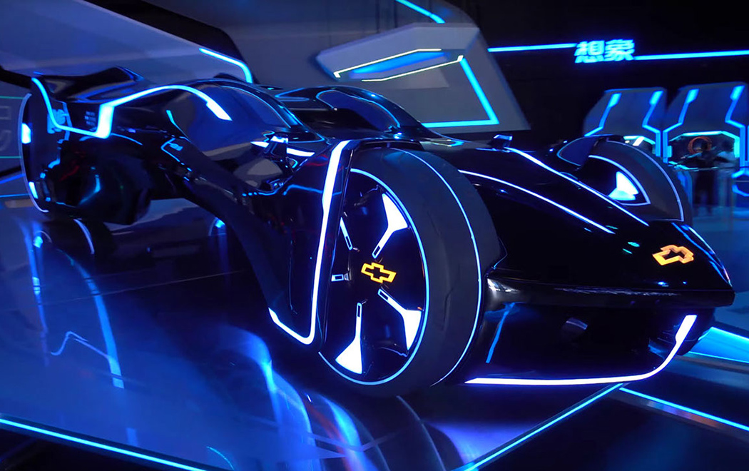 Elgrannino.net: IMPRESIONANTE! Les presento el TRON-VETTE, la unión ...