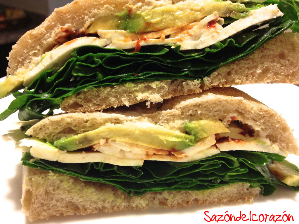 Sazón del corazón: Chapata vegetariana