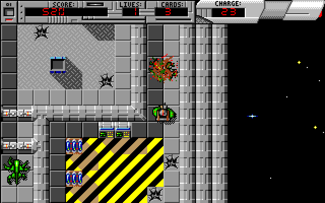 Atari ST games website: Alien Thing