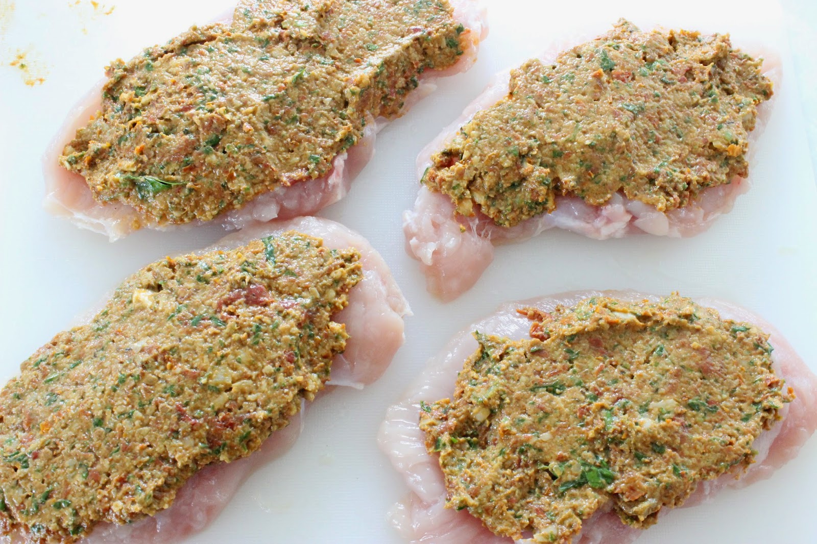 Mysigt, mumsigt & mammaliv: Kycklingfilé fylld med vitlök, tomat och ...