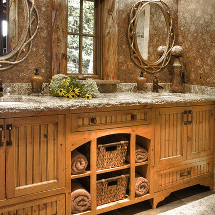 51 Rustic Bathroom Designs