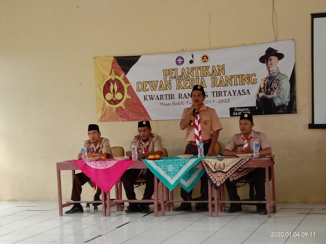 KABAR PONTIRTA: Pelantikan Dewan Kerja Ranting Gerakan Pramuka ...