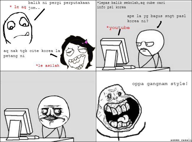 Koleksi Lawak ‿ : Komik Meme