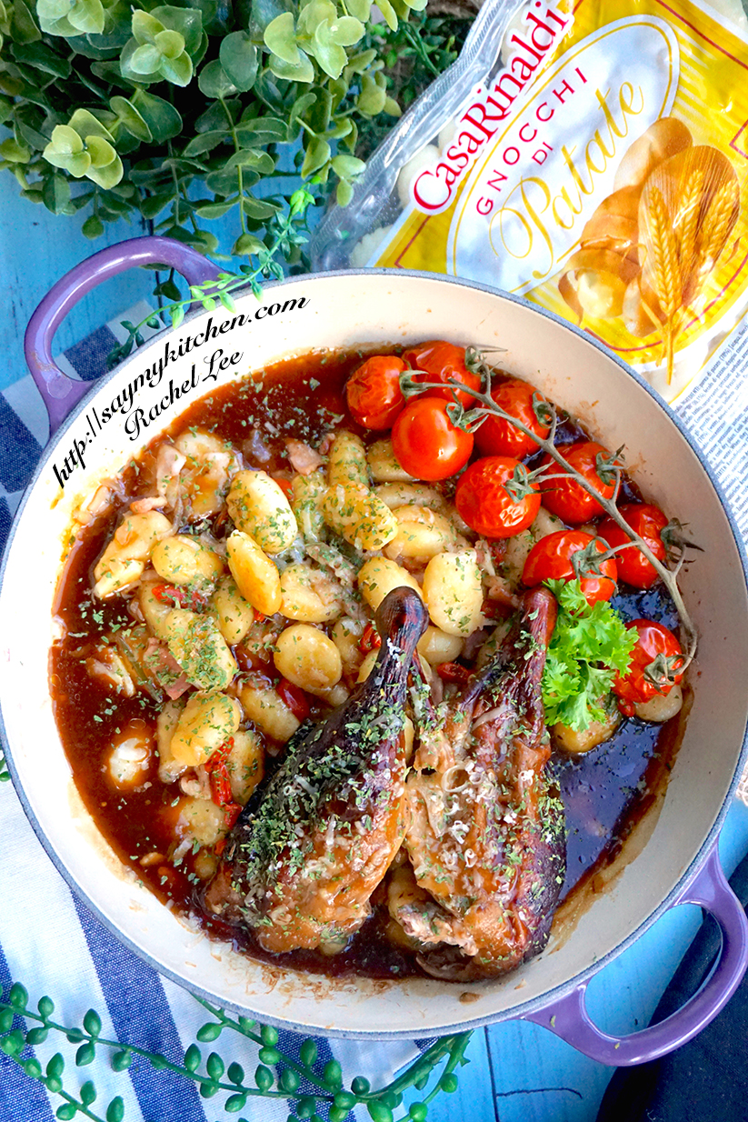 Say My Kitchen: Fusion Herbal Duck Gnocchi