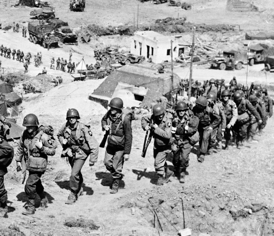 War News Updates: D-Day: Then And Now (Photo Gallery)