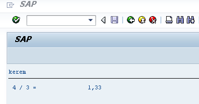 My public cheat sheet: ABAP - TYPES ve DATA ifadeleri kullanımı