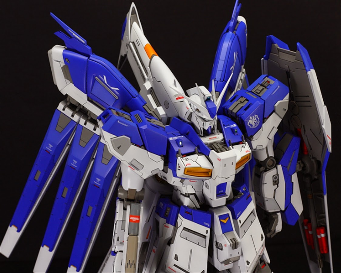 Custom Build: MG 1/100 RX-93-v2 hi-v Gundam Ver. Ka "Detailed"