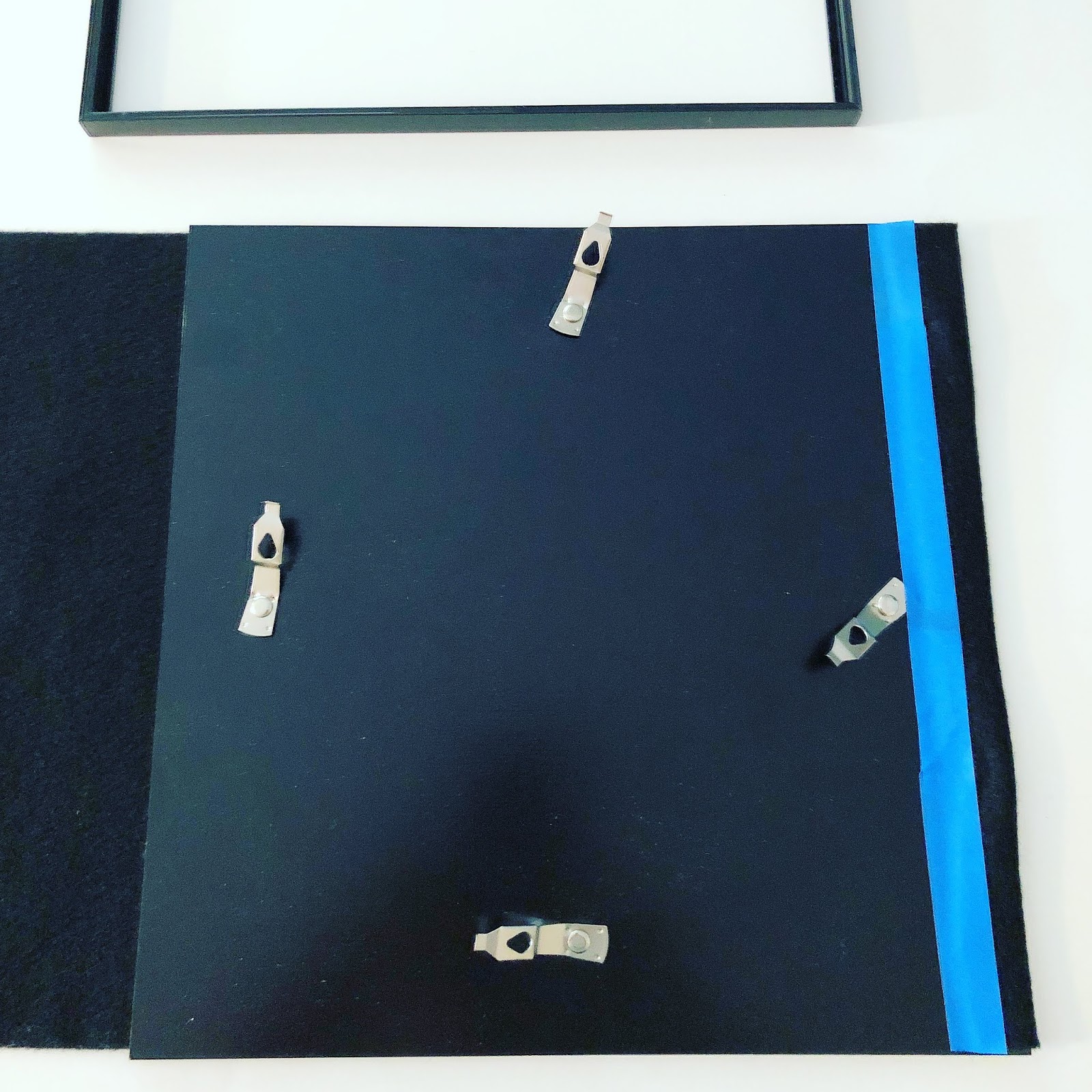 Find the Little Mind: How To: Photo Frame Felt Board Hack