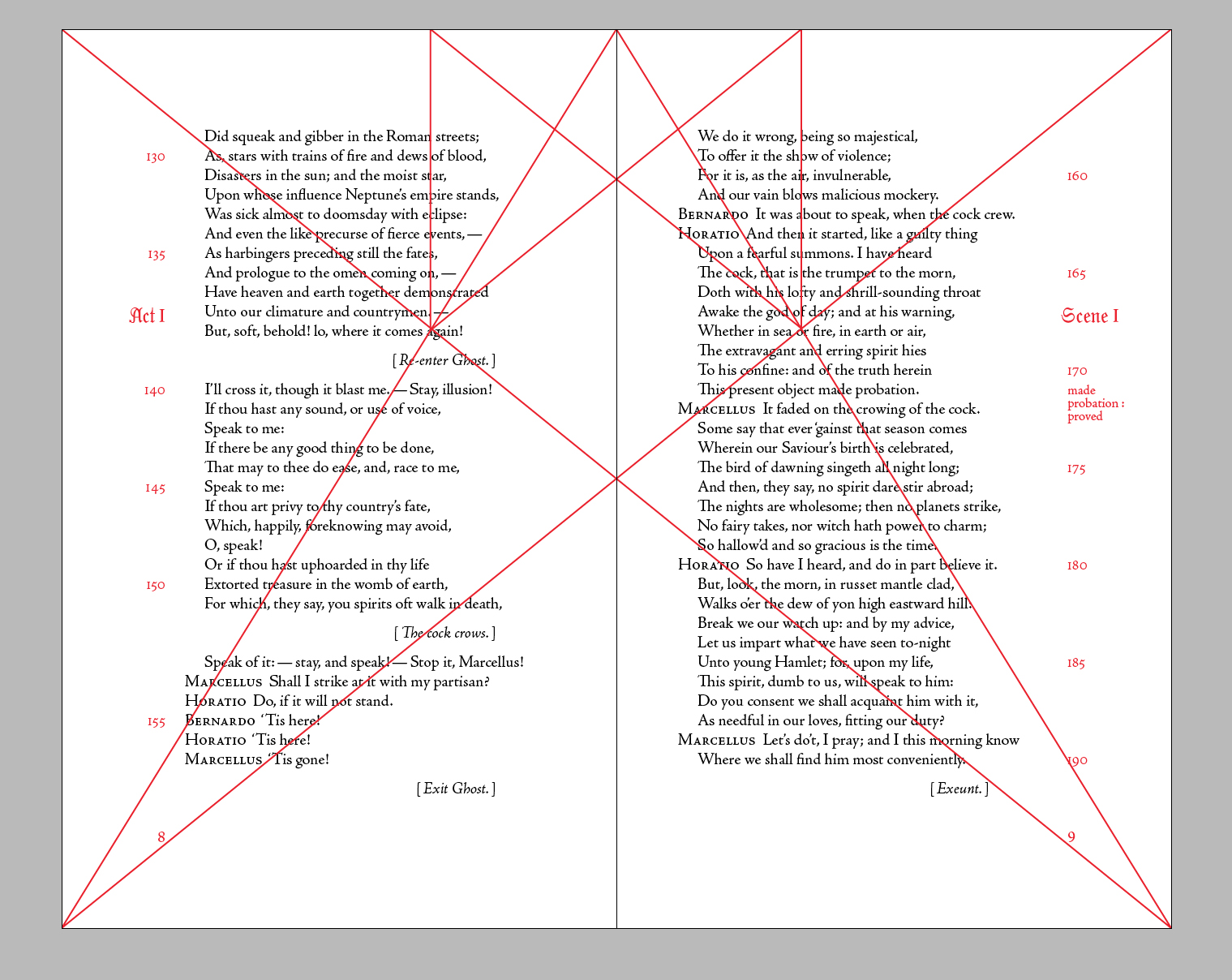 William: Hamlet Book Design: aesthetics and usability combined