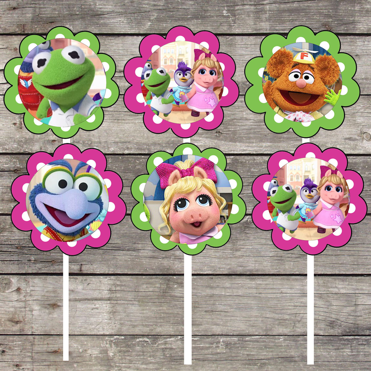 MUPPET BABIES Cake Topper #2 PRINTABLE Muppet Babies Birthday ...