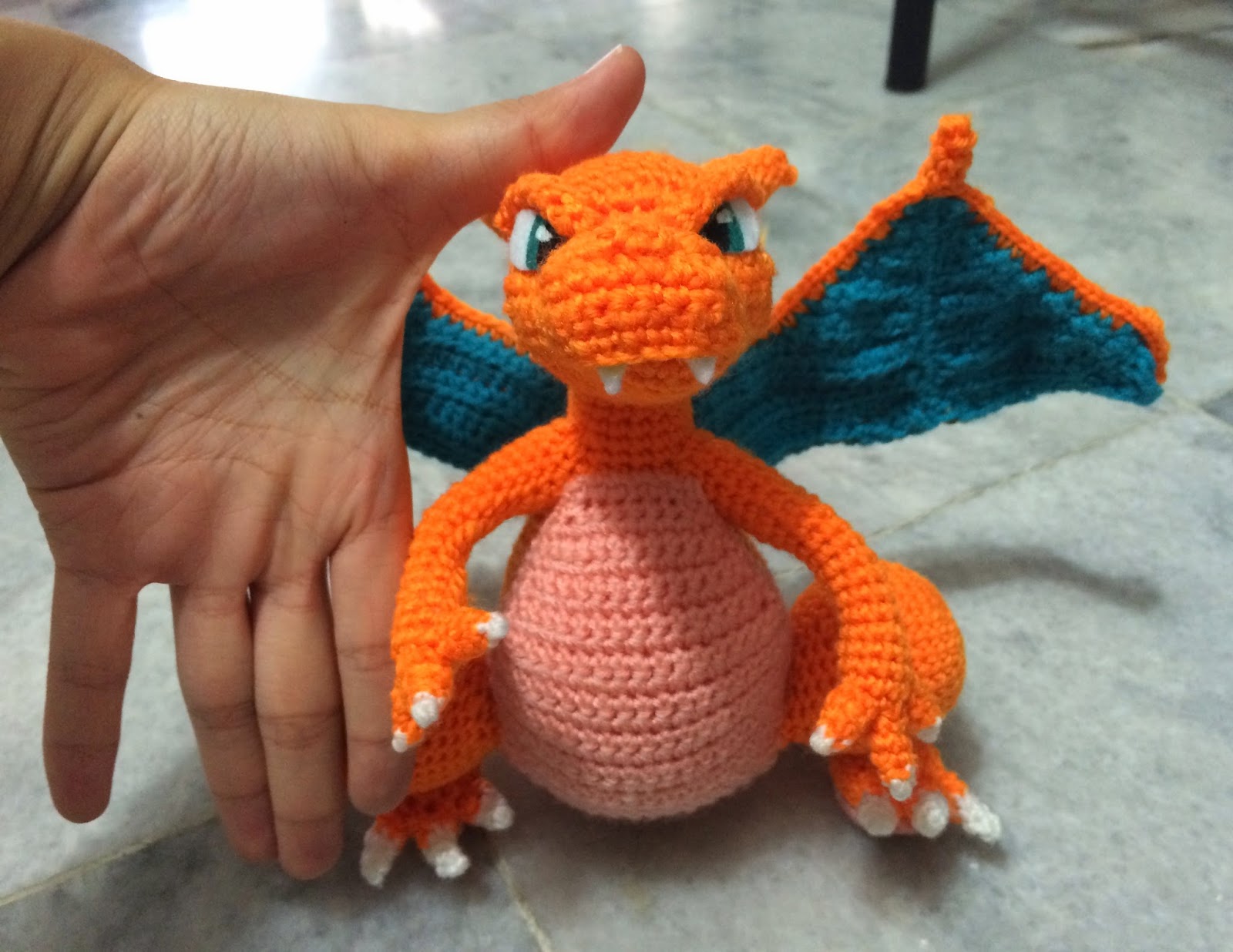 Drunk with Caffeine: Charizard amigurumi, granny crochet & crochet top