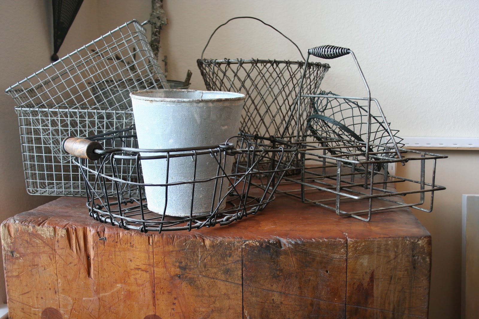 The Farmhouse Porch: I'm having an affair. With Ironstone and metal ...