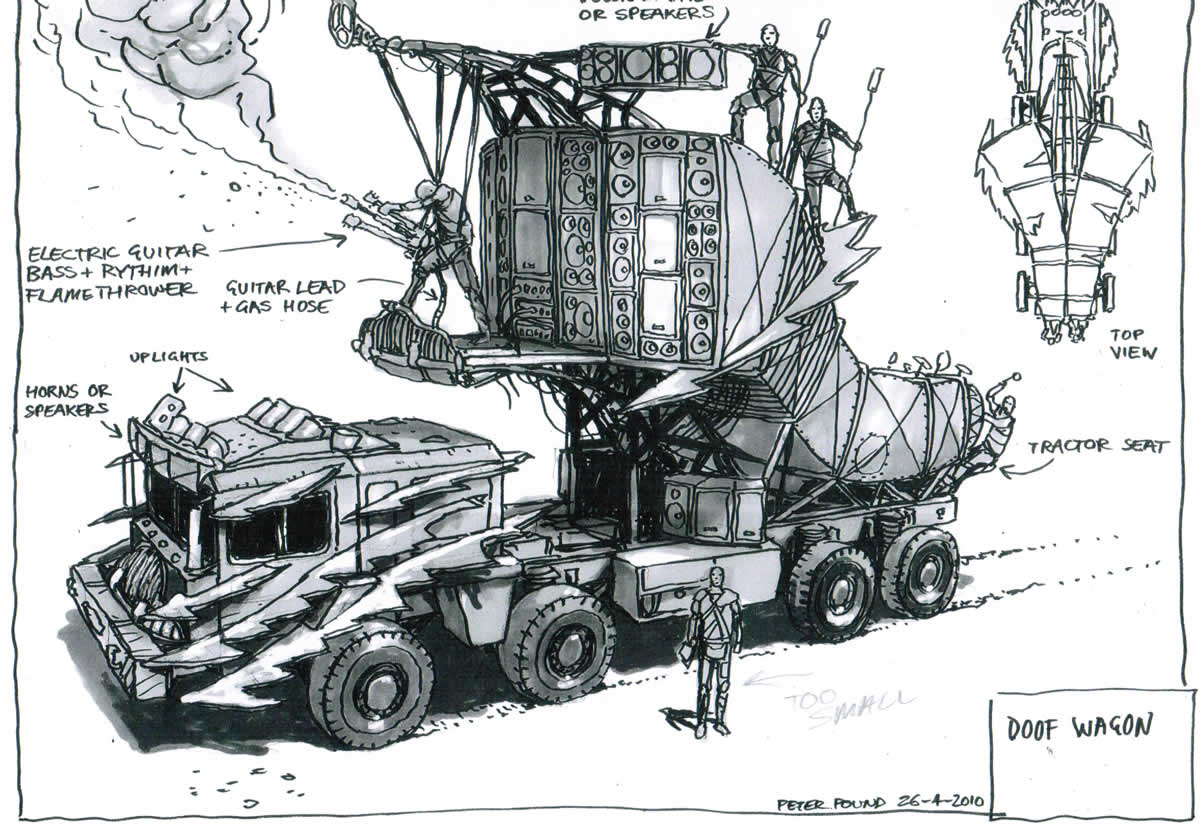 Just A Car Guy: The concept art for Mad max Fury Road was by Peter ...