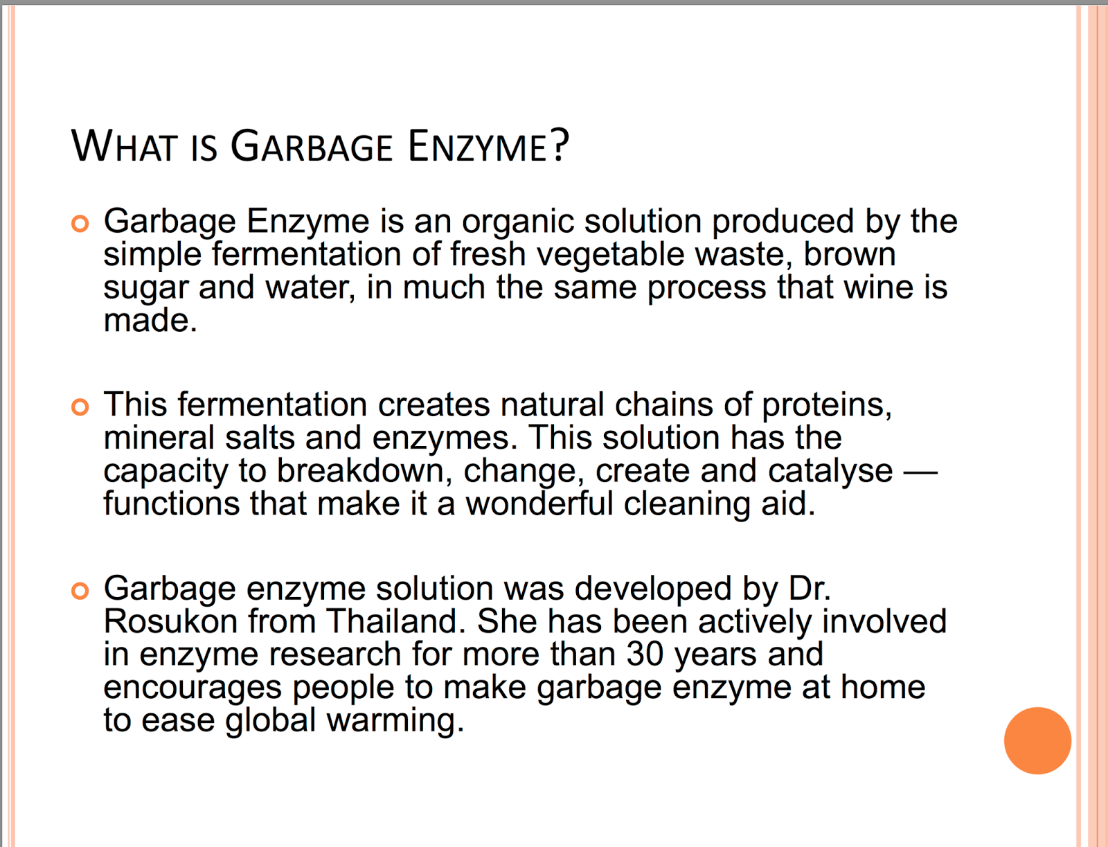 Malaysian Nature Society Kuching Branch: USE OF GARBAGE ENZYME, REDUCE ...