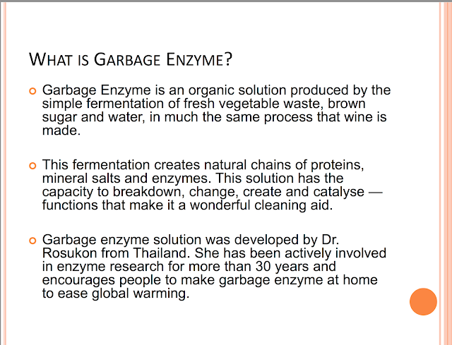 Malaysian Nature Society Kuching Branch: USE OF GARBAGE ENZYME, REDUCE ...