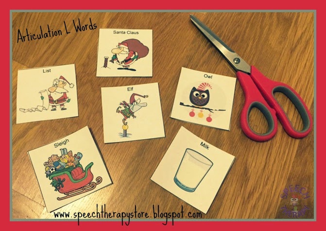 Speech Therapy: Stuff Your Stockings :)